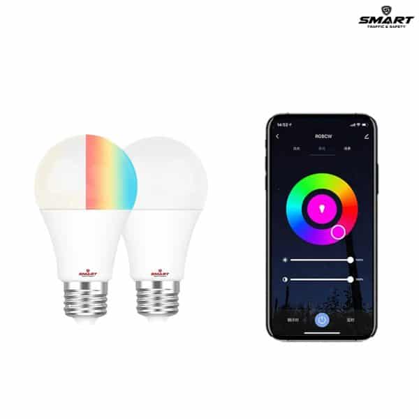 หลอดไฟอัจฉริยะ Smart led bulb 9W. เปลี่ยนสีได้ - SMART
