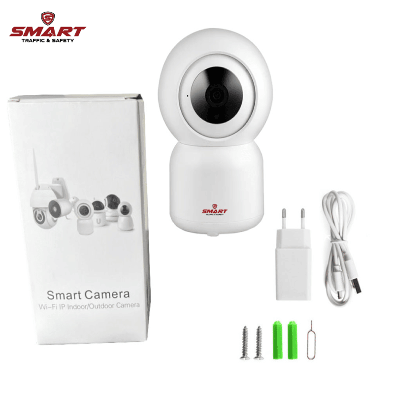 กล้องวงจรปิด ip camera มีเซนเซอร์จับความเคลื่อนไหว หมุนตามคน