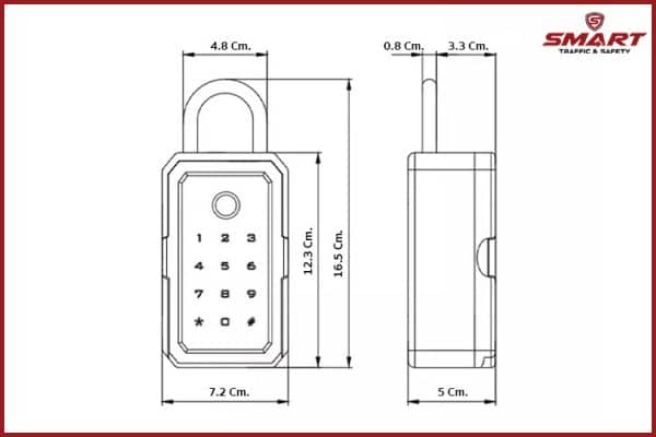 กล่องเก็บกุญแจอัจฉริยะ Smart key box - SMART
