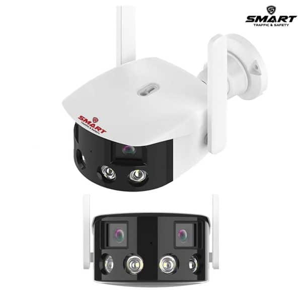 กล้องวงจรปิด มุมมองกว้าง 180 องศา ติด 1 ตัว ได้ภาพถึง 2 มุมมอง