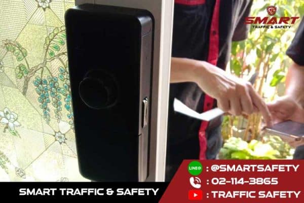 smart digital door lock for the home automation ดีไซน์ใหม่