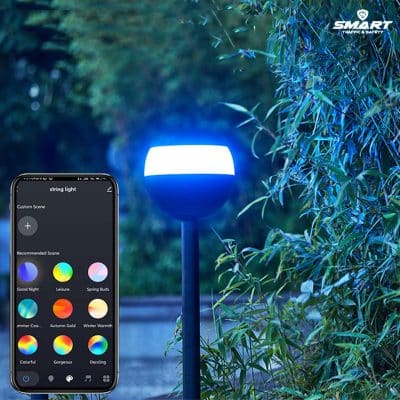 โคมไฟโซล่าเซลล์ สร้างบรรยากาศในสวนให้น่าอยู่