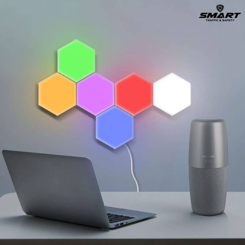 โคมไฟติดผนัง ปรับแสงสีได้แบบ RGB ถึง 16 ล้านสี